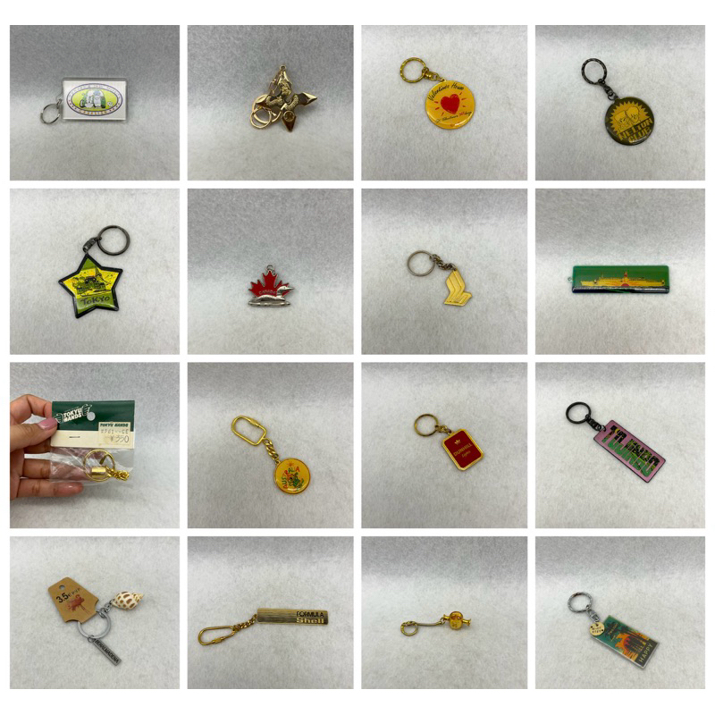 Assorted Souvenir Metal Keychains Japan Suplus | Shopee Philippines