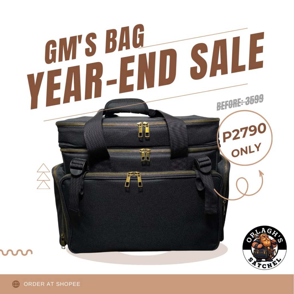 Orlagh’s Satchel - Game Master’s Bag (DMs BAG) | Shopee Philippines
