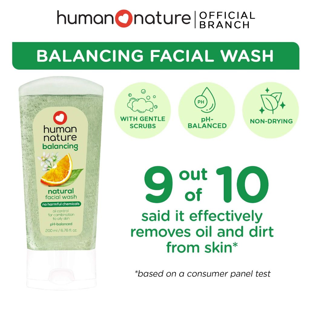 Human Nature Balancing Facial Wash | Shopee Philippines