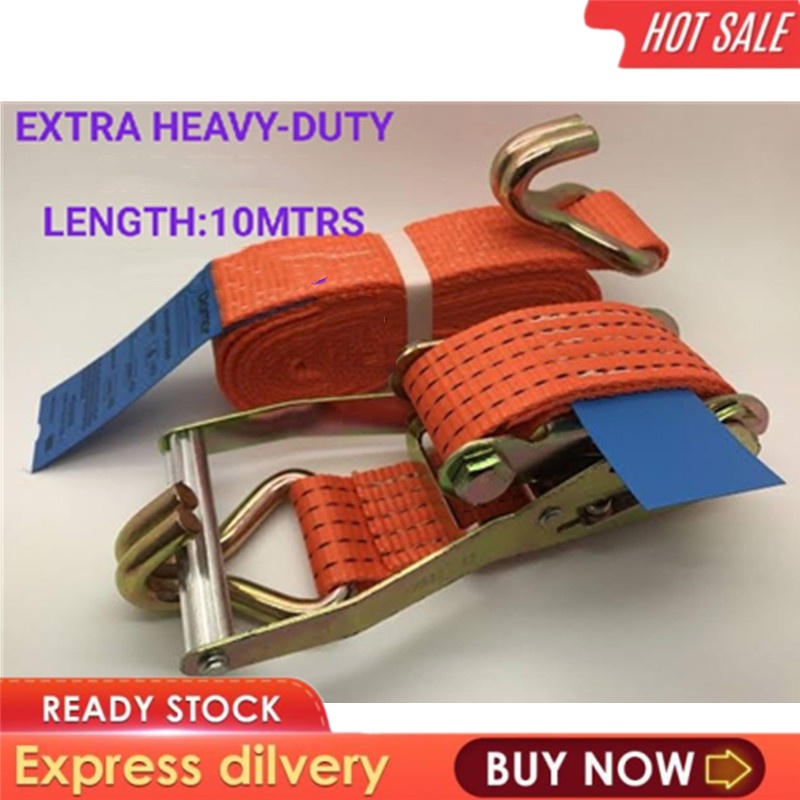 Cargo Lashing Belt001- 2T 10m 33Feet Adjustable Ratchet Tie Down Cargo ...