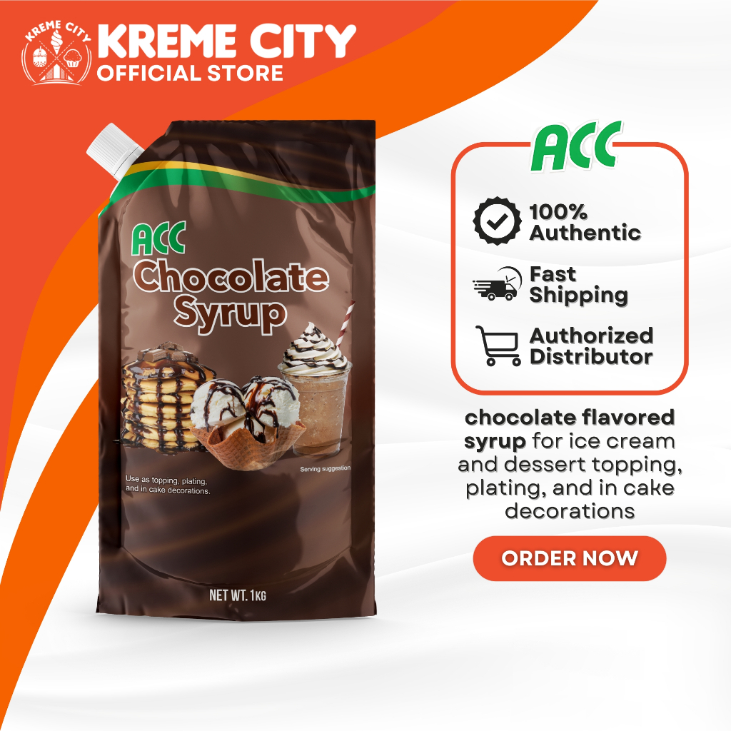 Achievers ACC Chocolate Syrup 1kg | Shopee Philippines