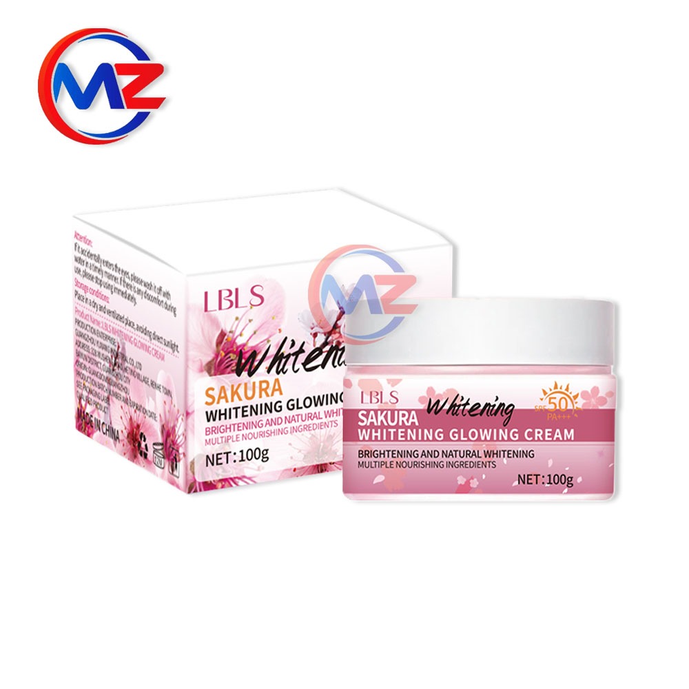 LBLS Whitening Facial Cream Nicotinamide Glutathione Arbutin Glowing ...