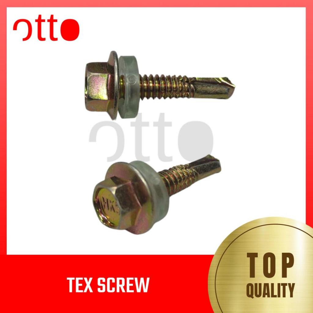 Tex Screw for Metal 1 inch with Washer High Quality | Shopee Philippines