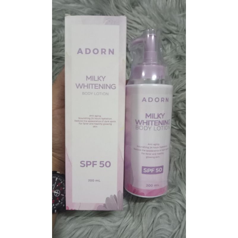Calm Skin Adorn Milky Whitening Body Lotion Spf 50 200ml | Shopee ...