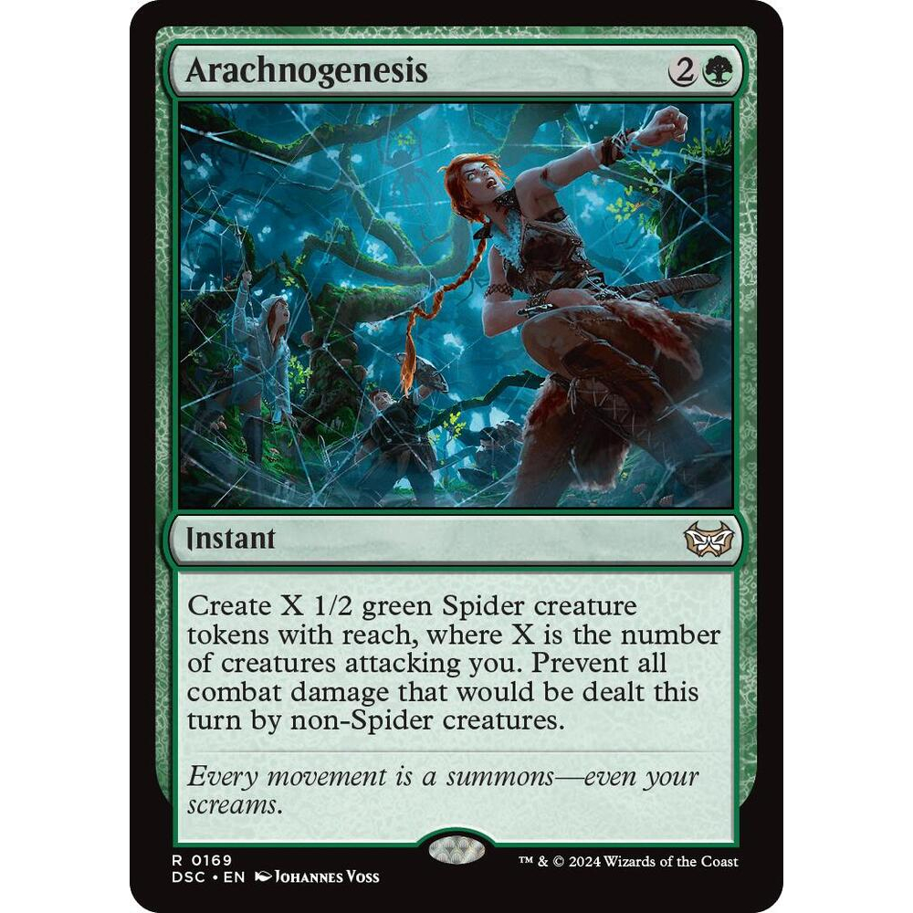 Arachnogenesis - Commander: Duskmourn: House of Horror (DSC) | Shopee ...