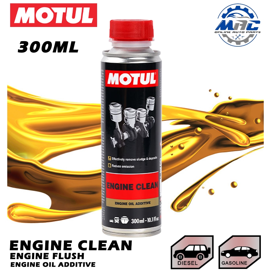 MOTUL ENGINE CLEAN Engine Flush 300 ml | Shopee Philippines