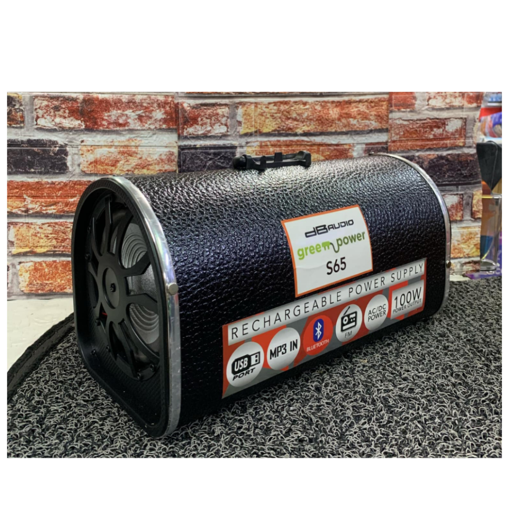 DBAudio Turbo Tube S-60 -100w Bluetooth Super Bass USB Port Digital FM ...