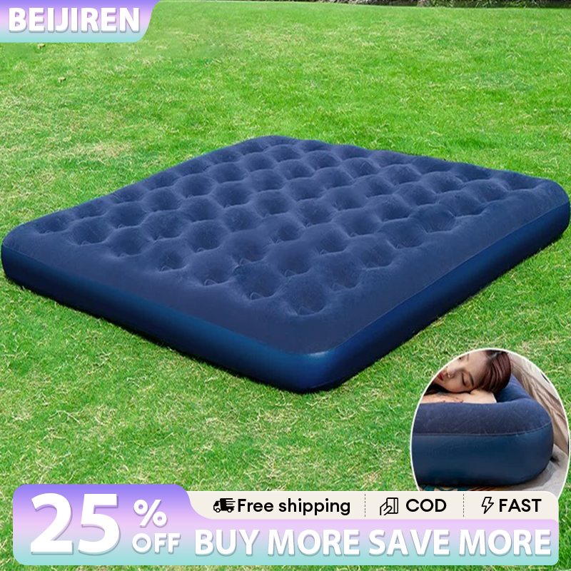 Inflatable air bed Double Person airbed With Air Pump air mattress for ...