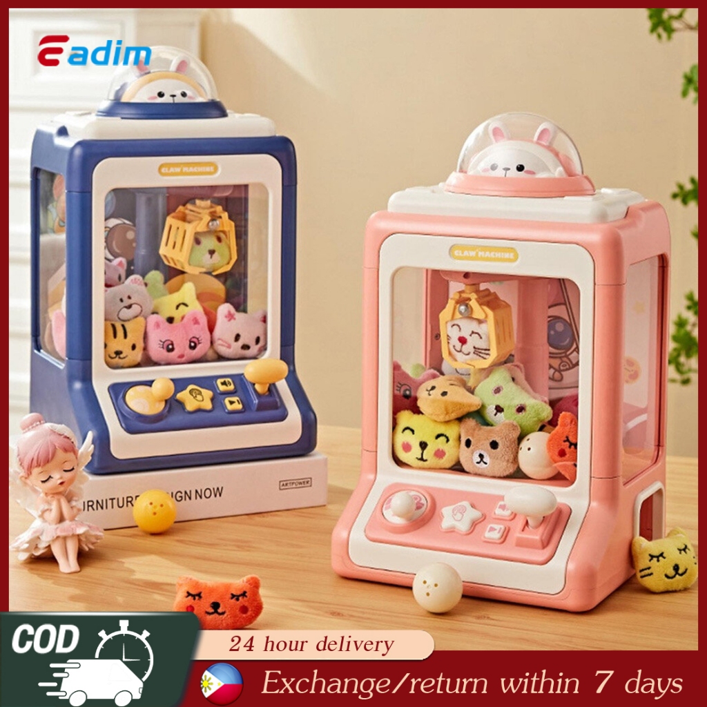 mini claw machine toys crane machine clip doll machine toys arcadegame ...