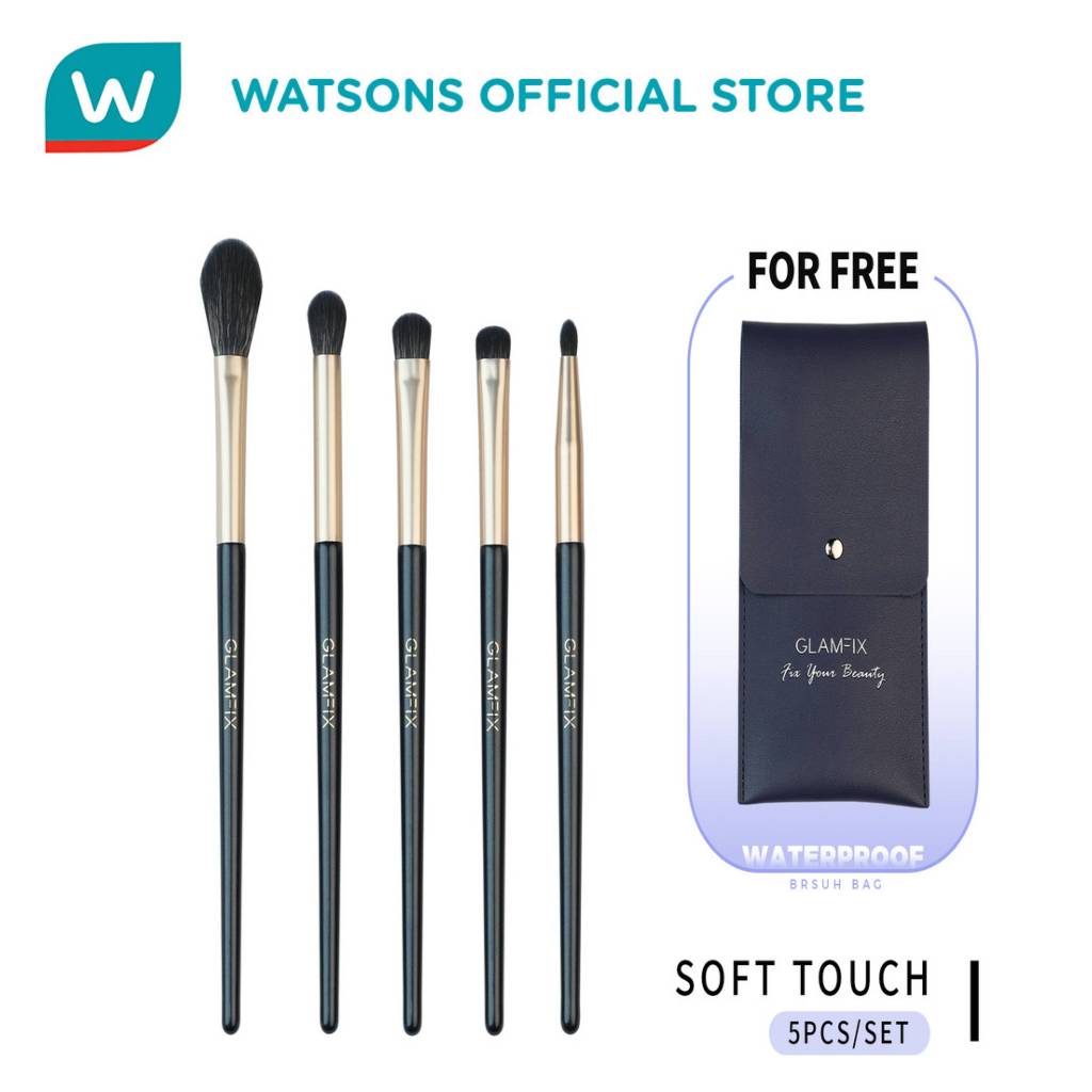 GLAMFIX Exclusive Eye Brush Set | Shopee Philippines