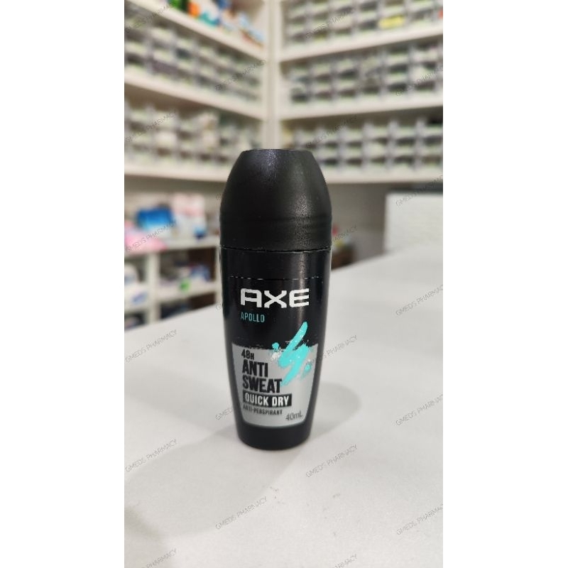 AXE APOLLO DEODORANT ROLL ON QUICK DRY 40 ML | Shopee Philippines