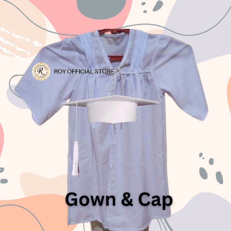 Toga Gown For Graduation ( Kinder - Elementary - High School ) | Shopee ...