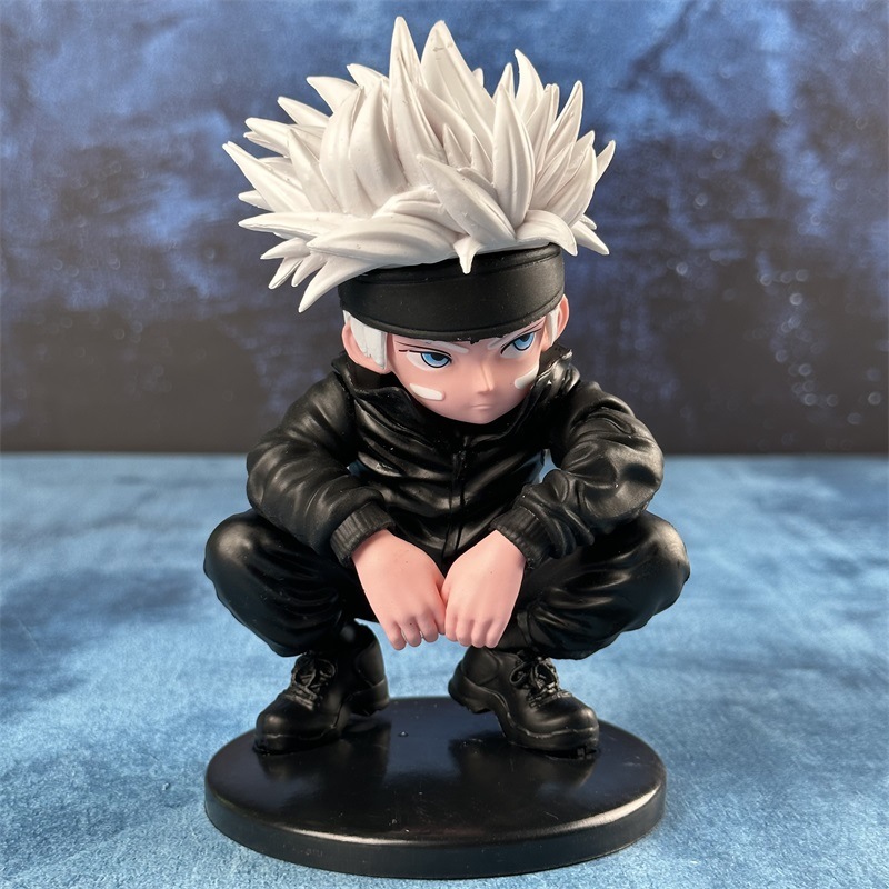 Little akiba anime Jujutsu Kaisen Satoru Gojo figure model toy with box ...