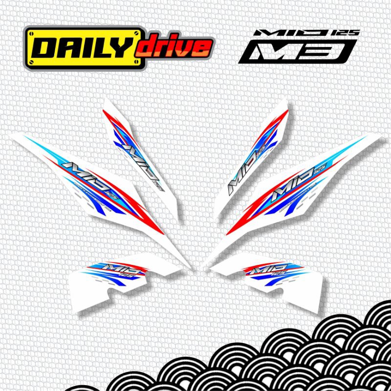 YAMAHA MIO i 125 M3 INDO Concept DECAL | Shopee Philippines