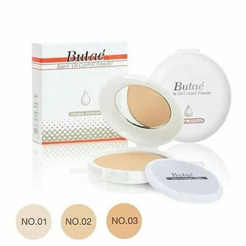 BUTAE Super Oil-Control Powder Double Formula Pressed C&E Vitamin C ...