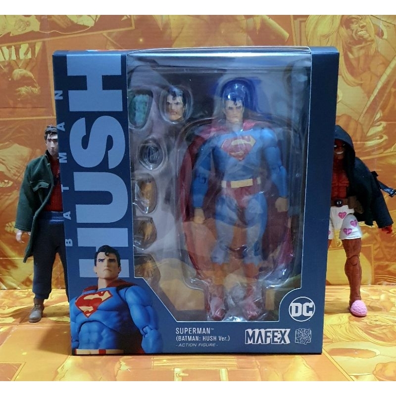 MEDICOM MAFEX HUSH SUPERMAN No. 117 (LATEST REISSUE) | Shopee Philippines