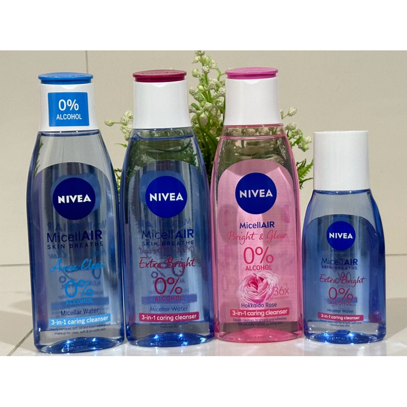 NIVEA MicellAIR OXYGEN BOOST CLEANSER FACE TONER 200ML | Shopee Philippines