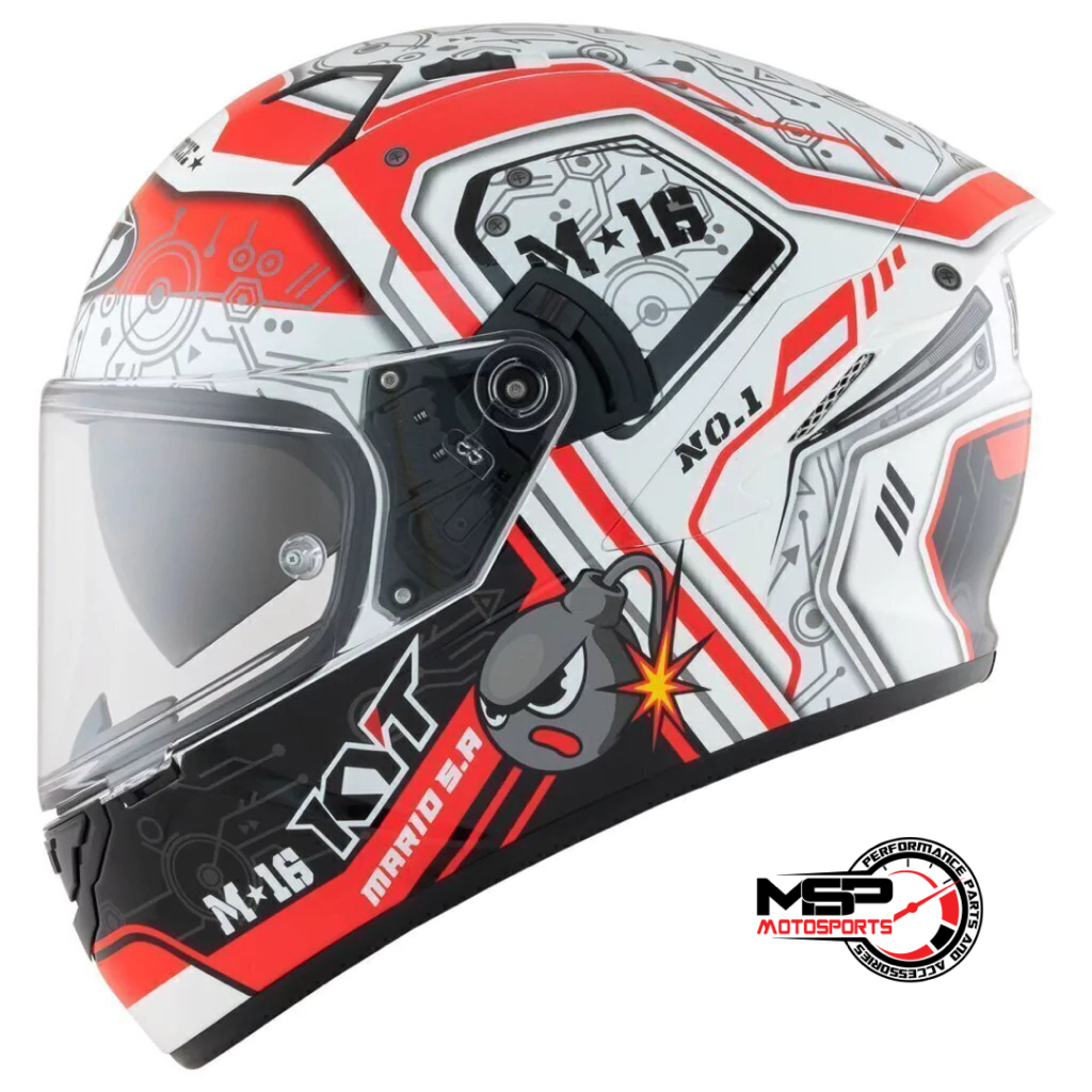 MSP MOTOSPORTS KYT NF-R SUPER MARIO REPLICA 2018 | Shopee Philippines