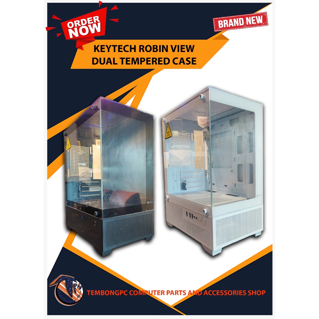 Gaming Case Robin View MATX MITX Tempered Glass | Shopee Philippines