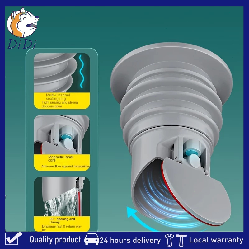 Premium Anti-Backflow Kitchen Drain Pipe Device - Odor Blocking ...