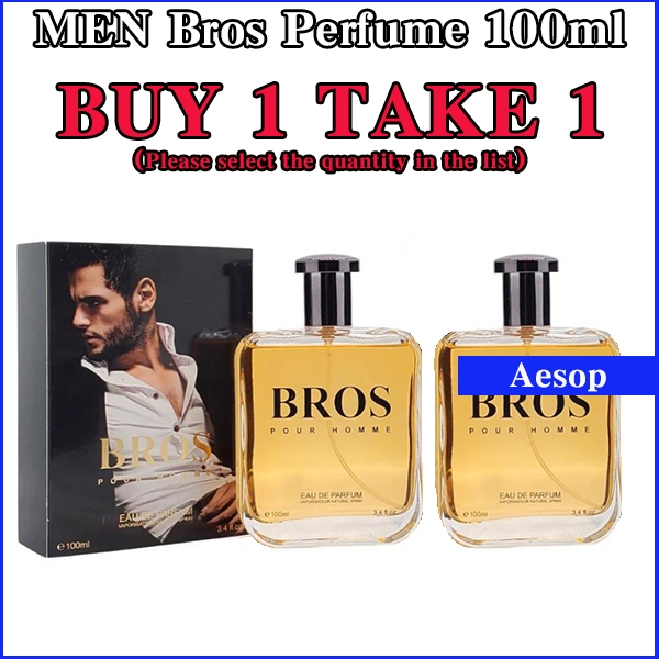 aesop# 【BUY 1 TAKE 1】Men Bros Perfume 100ML Cologne Aroma Fragrance ...