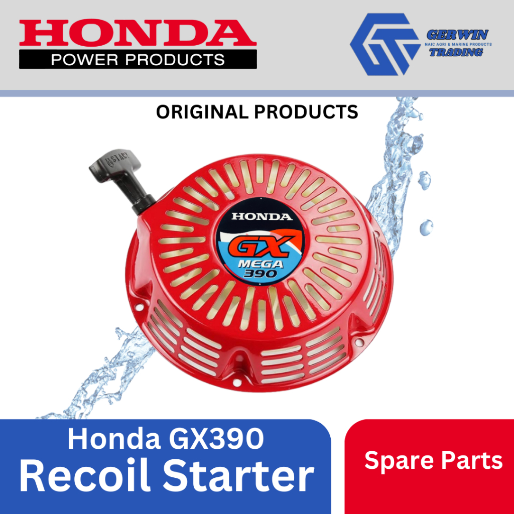 HONDA Parts Recoil Starter GX390 | Shopee Philippines