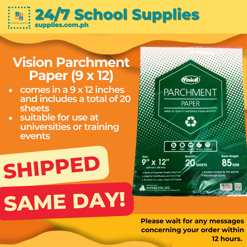 Vision Parchment Paper Certificate Size 9 X 12 Inches 20 Sheets ...
