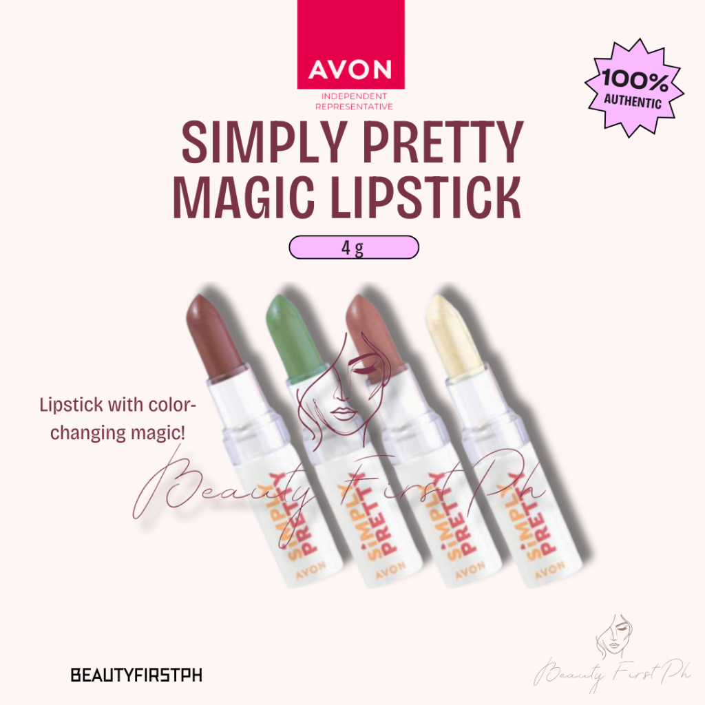 AVON Simply Pretty Magic Lipstick 4g | Shopee Philippines