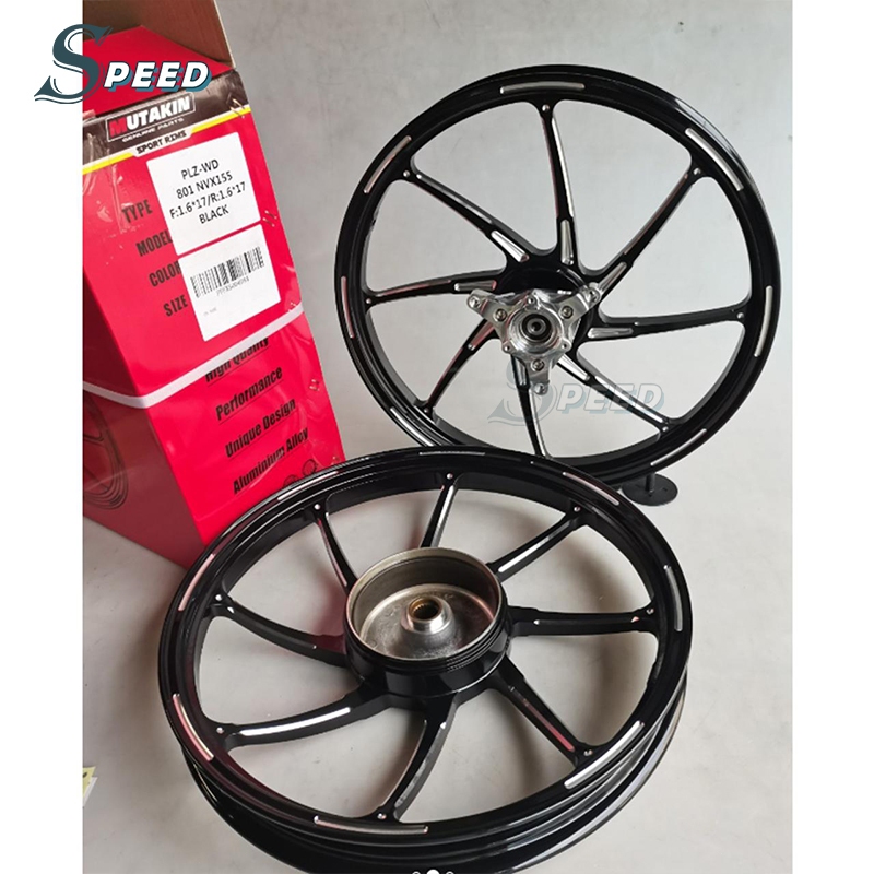 MUTAKIN CNC RB8 Mags Set For Yamaha AEROX V1 V2 Front Disc 3 Holes Rear ...