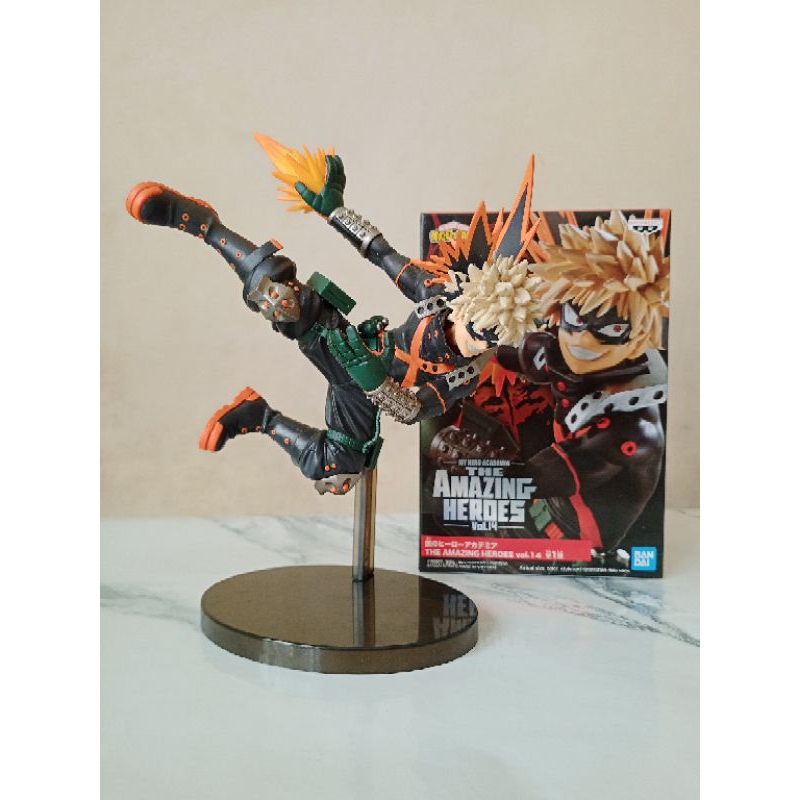 BANPRESTO MHA The Amazing Heroes Winter Suit Bakugo (BIB) | Shopee ...