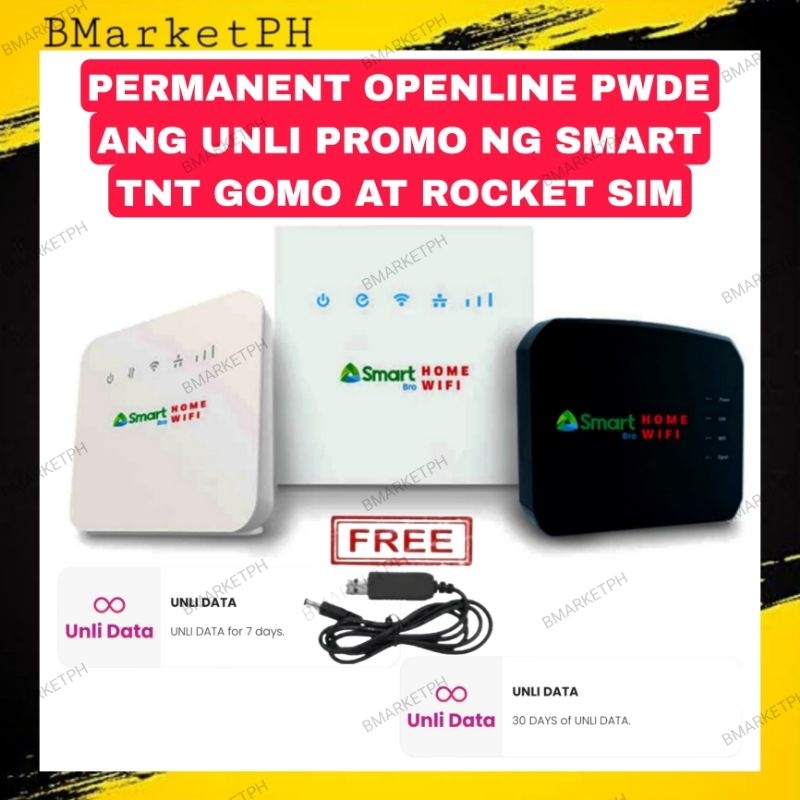 Smart Home Prepaid Wifi OPENLINE ( Fast Delivery ) | Shopee Philippines