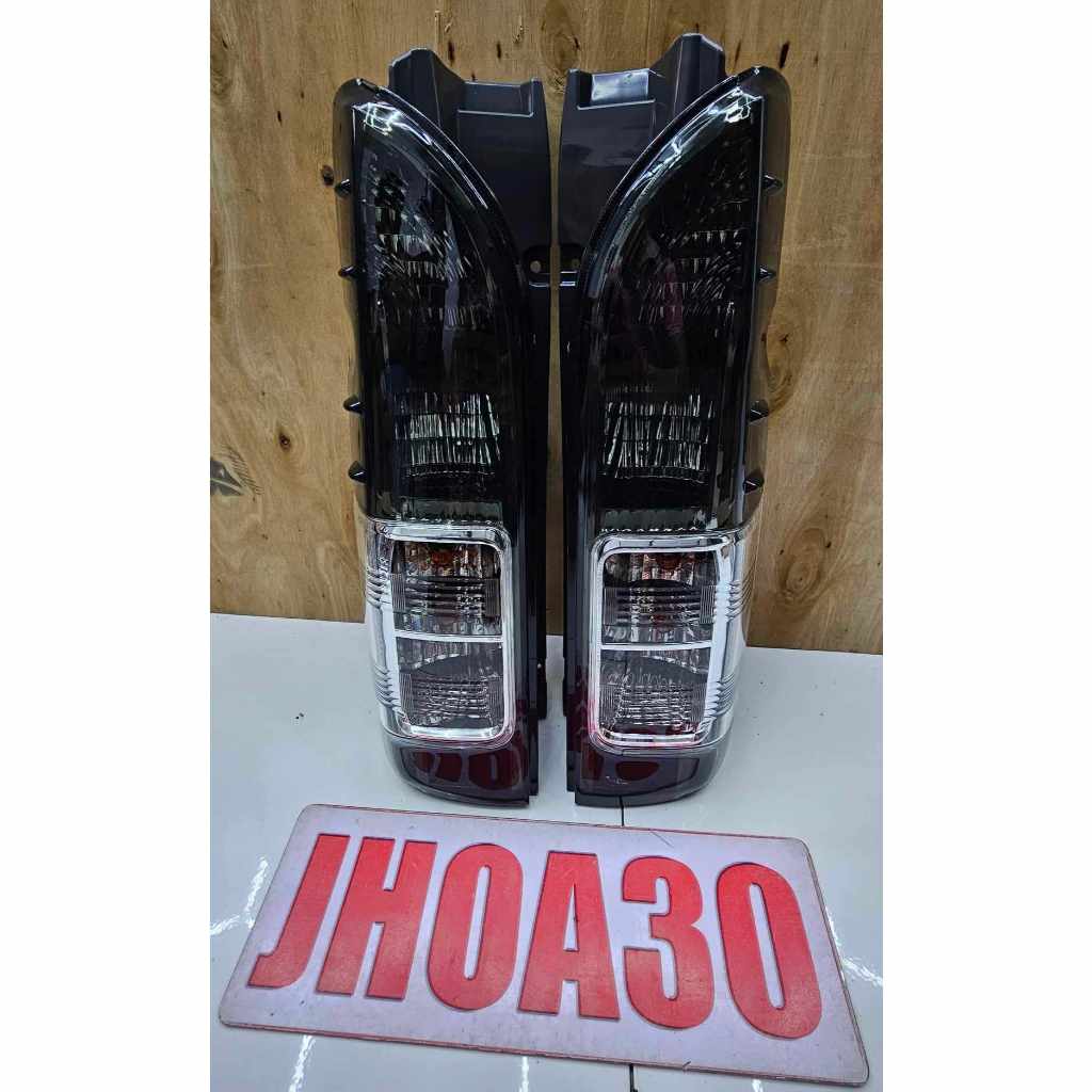 Hi ace Tail Light Tail Lamp Assembly Smoked Lens for Toyota Hiace GL ...