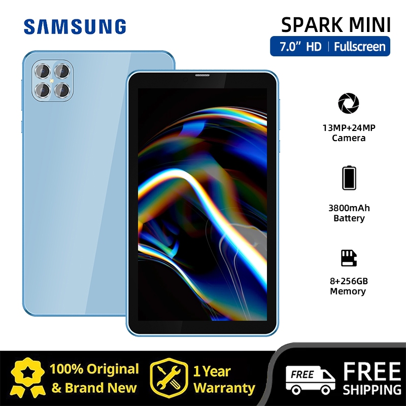 Samsung Tab SPARK MINI Original Tablets 12 Inch 8GB + 128GB Android ...