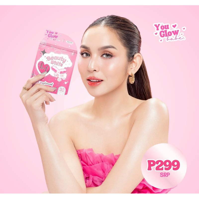YOUGLOW BABE BEAUTY WHITE & PURE GLUTA CAPSULE 30 PCS CAPSULE | Shopee ...
