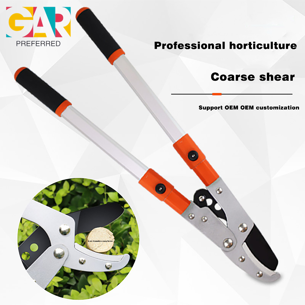 Retractable Garden Scissors Heavy type branch shears Flower Fruit Tree ...