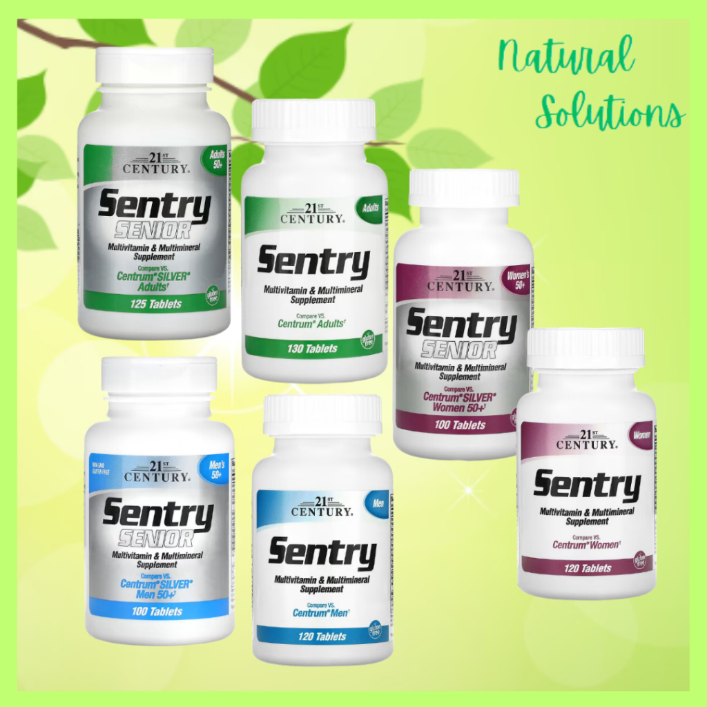 NaturalSolutions | 21st Century, Sentry, Multivitamin & Multimineral ...