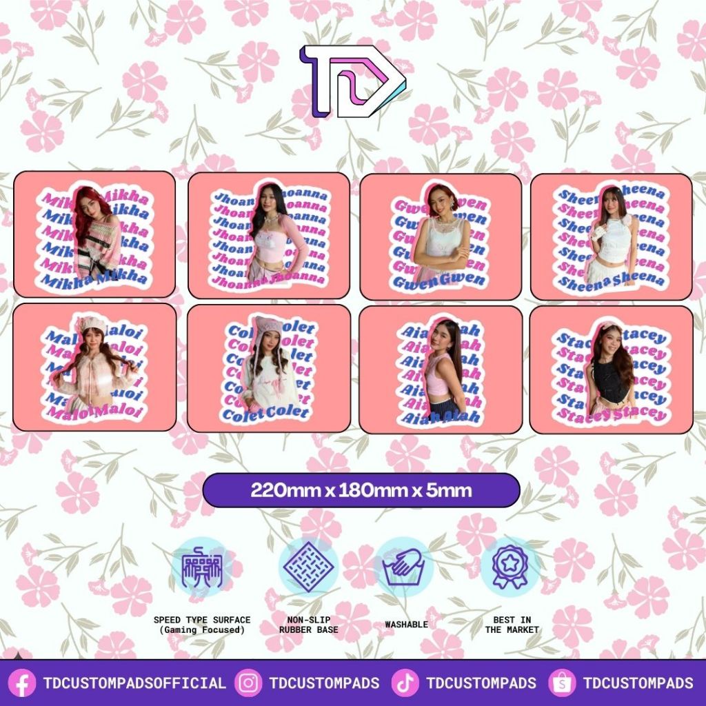 Bini Solo Small (220x180x5mm) Mousepad | Shopee Philippines