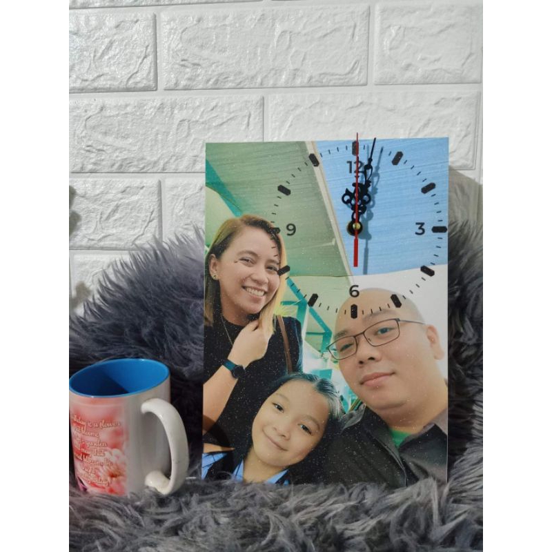 Customize Sintra Photo Clock High Quality Clock Mechanism 8in X 11in ...
