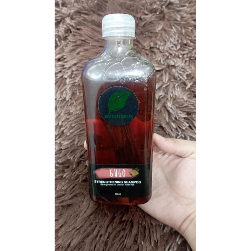 Gugo Zenutrients Strengthening Shampoo 500ML | Shopee Philippines