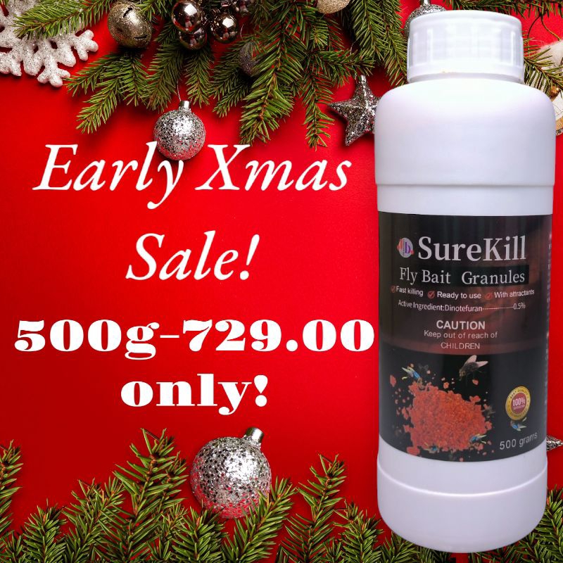 SUREKILL FLY BAIT Granules 500g | Shopee Philippines
