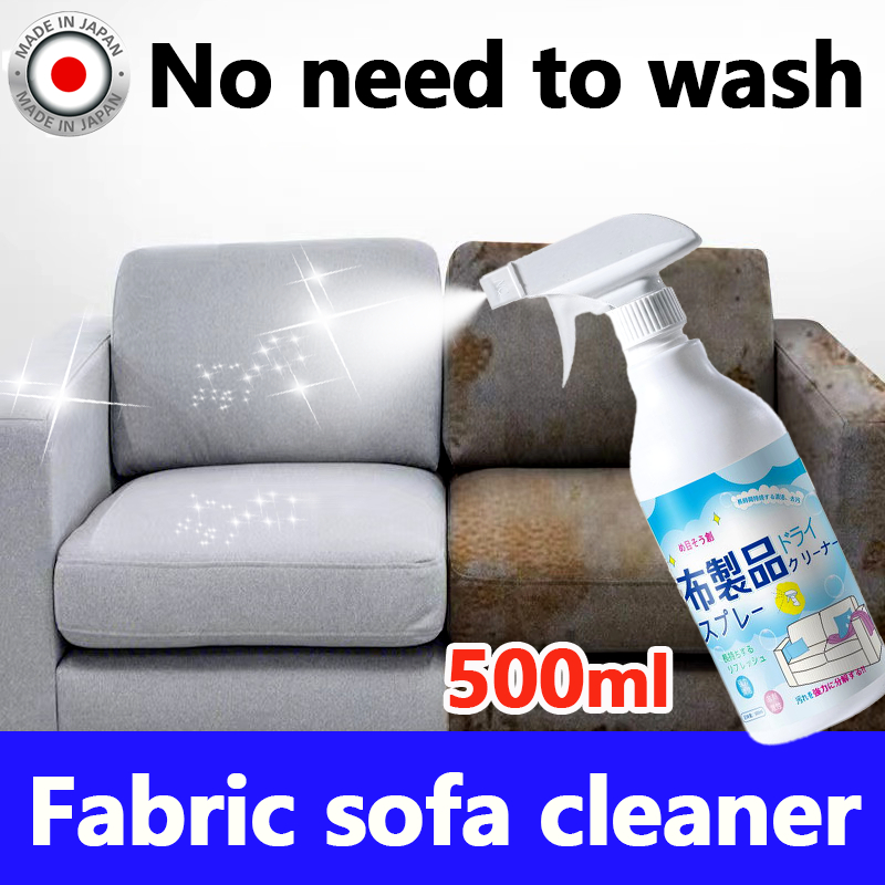 sofa cleaner for fabric 500ml no washing and sofa cleaner removing stain dry cleaning spray ...