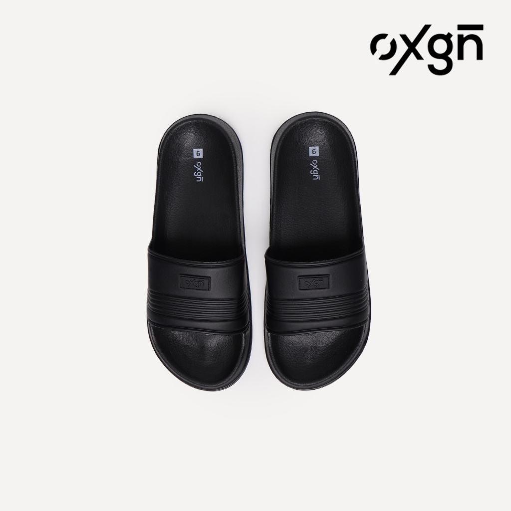 OXGN Slides For Men (Black/Bone) | Shopee Philippines