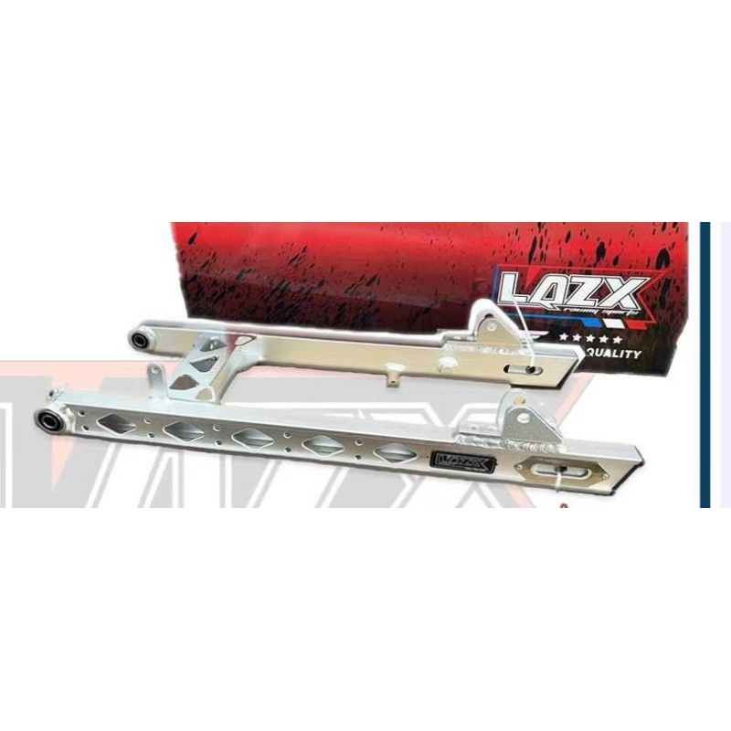 Lazx swing arm +3 wave/xrm/sym/smash Prototype adjustable(Free Brake ...