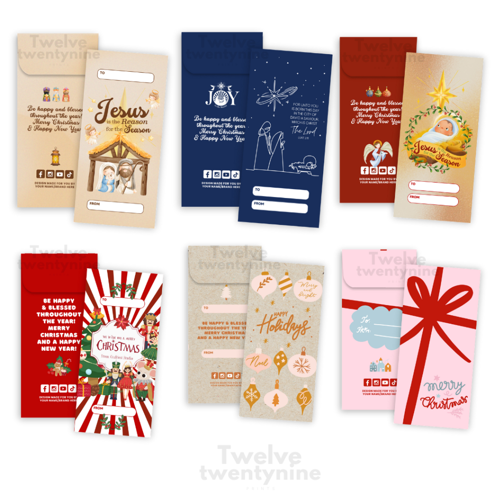 Christmas Ampao | Big sized Ampao | Long Angpao | Shopee Philippines