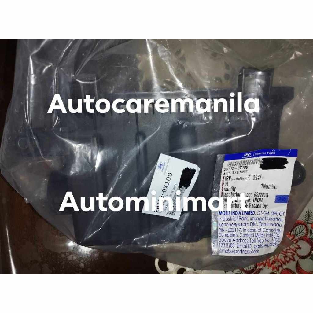 BODY AIR CLEANER HYUNDAI i10 28112-0X100 GENUINE ORIGINAL HYUNDAI PARTS ...