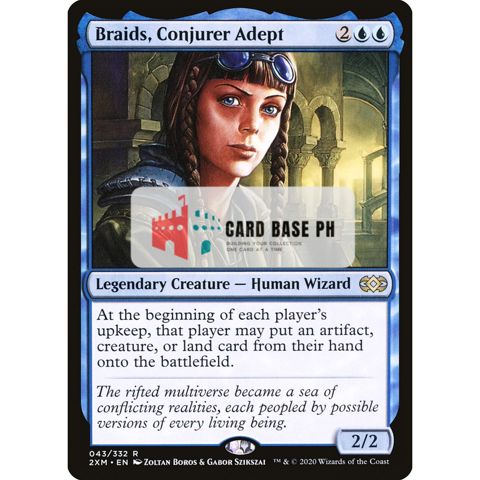 Braids, Conjurer Adept - Magic the Gathering Trading Card | Shopee ...