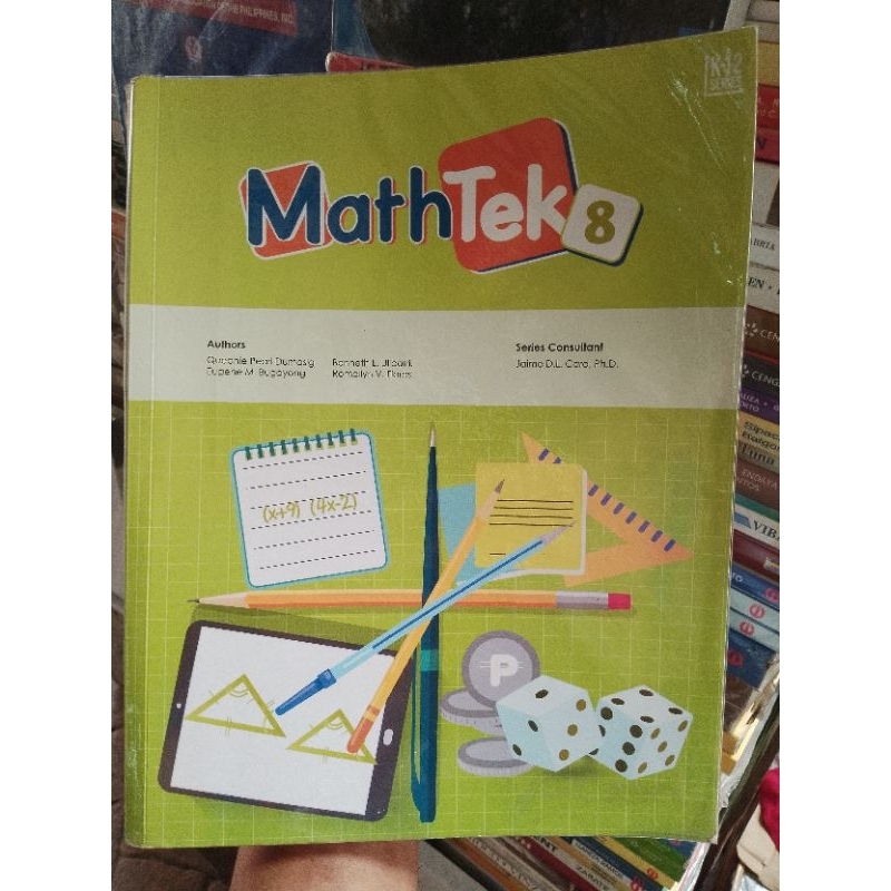 MATH TEK grade 8 (slightly use | Shopee Philippines