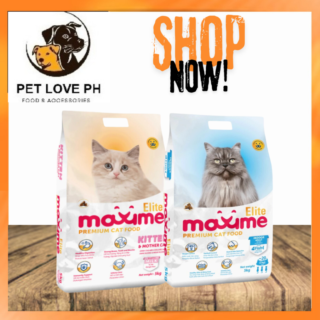 Maxime Elite Dry Cat Food Adult Indoor Cat - 1kg (URINARY) | Shopee ...