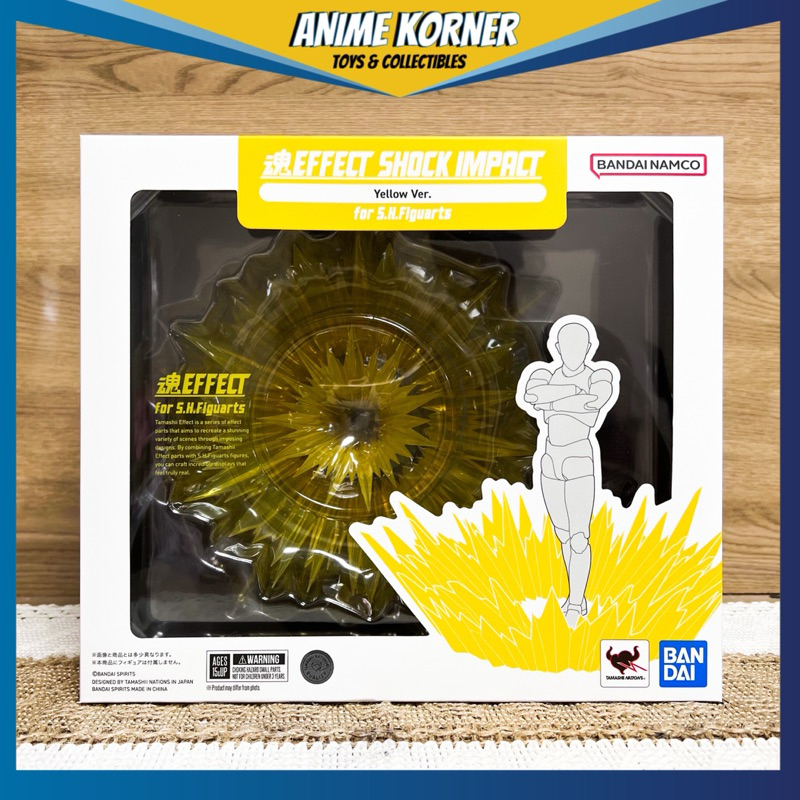 SHF Shock Impact Yellow Effect for SH Figuarts | Shopee Philippines