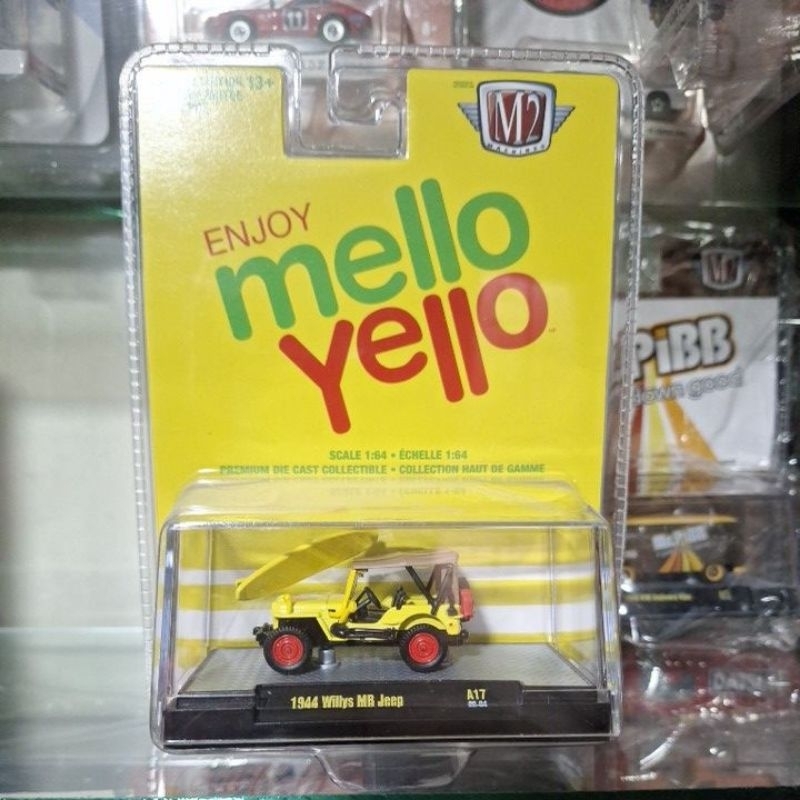 M2 Machines Mello Yello 1944 Willys MB Jeep | Shopee Philippines